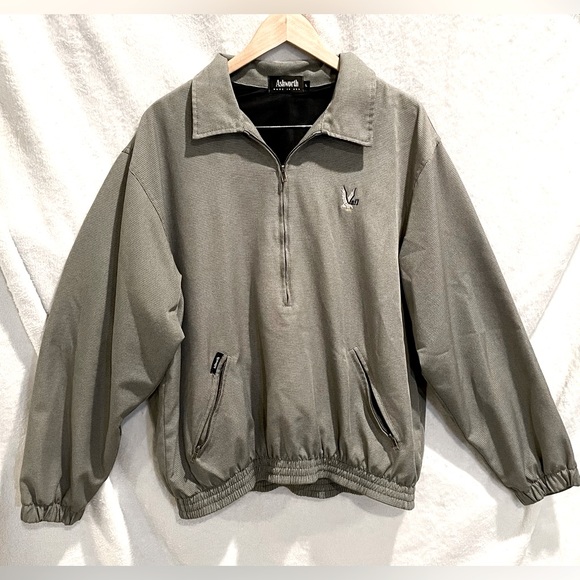 Jackets & Coats | Ashworth Half Zip Golf Jacket | Poshmark